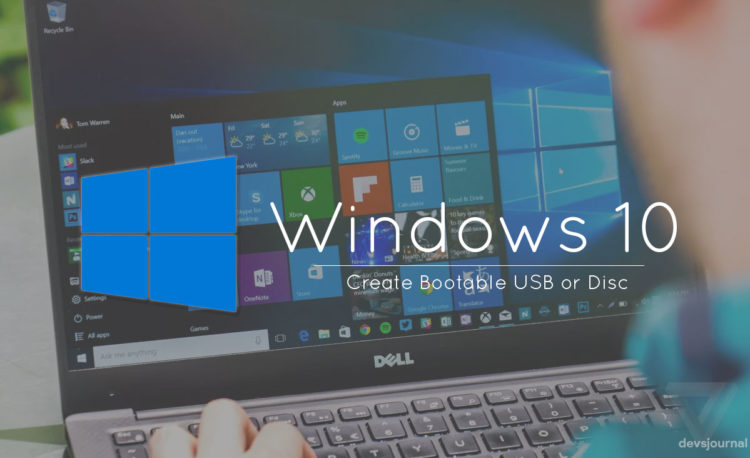 5 Methods to Create Bootable Windows 10 and Windows 11 USB - DevsJournal