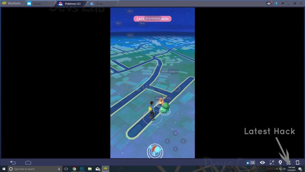 How to play Pokemon GO on PC using Arrow keys - DevsJournal