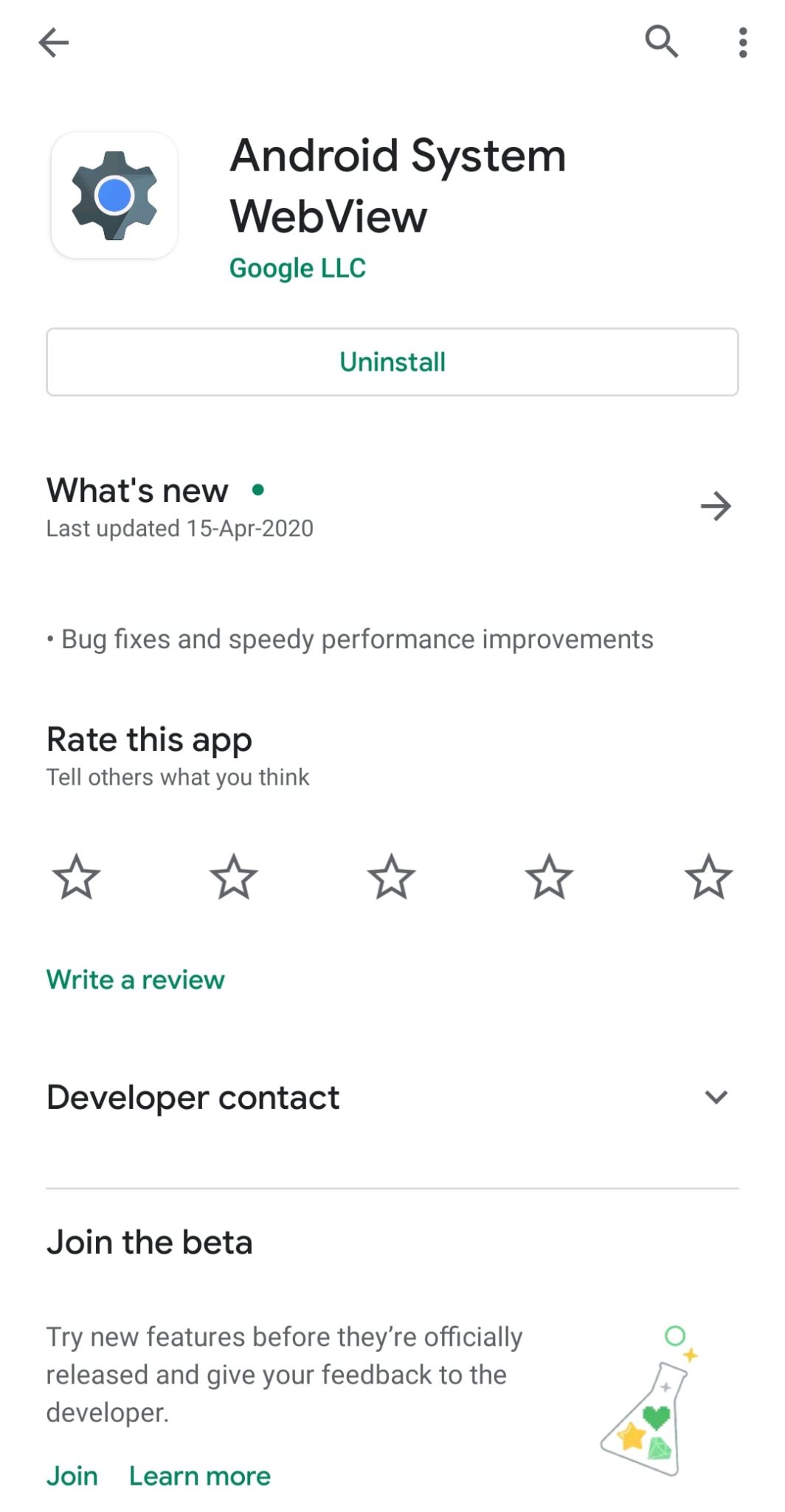 How to Enable/Update/Disable Android System Webview - DevsJournal