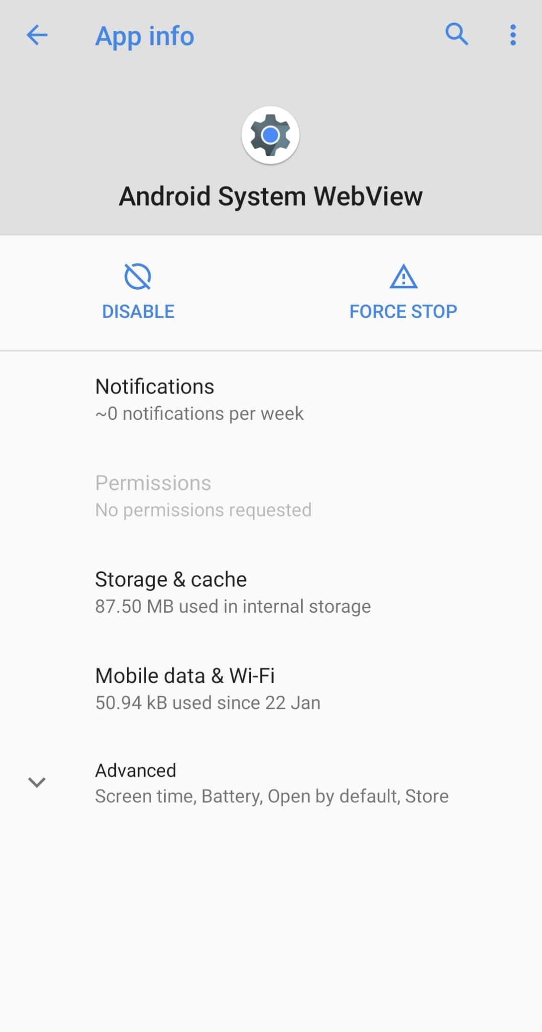 How To Enable Update Disable Android System Webview Devsjournal