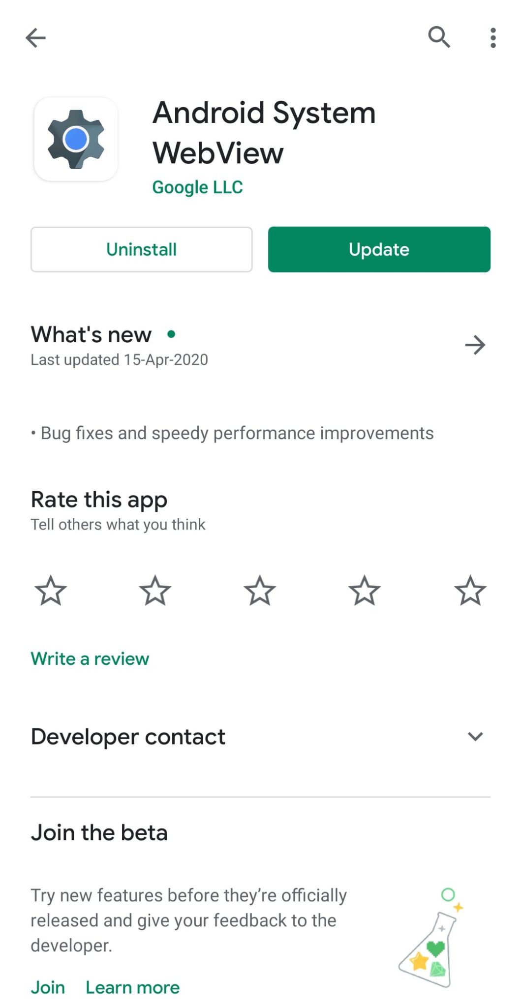 How to Enable/Update/Disable Android System Webview - DevsJournal