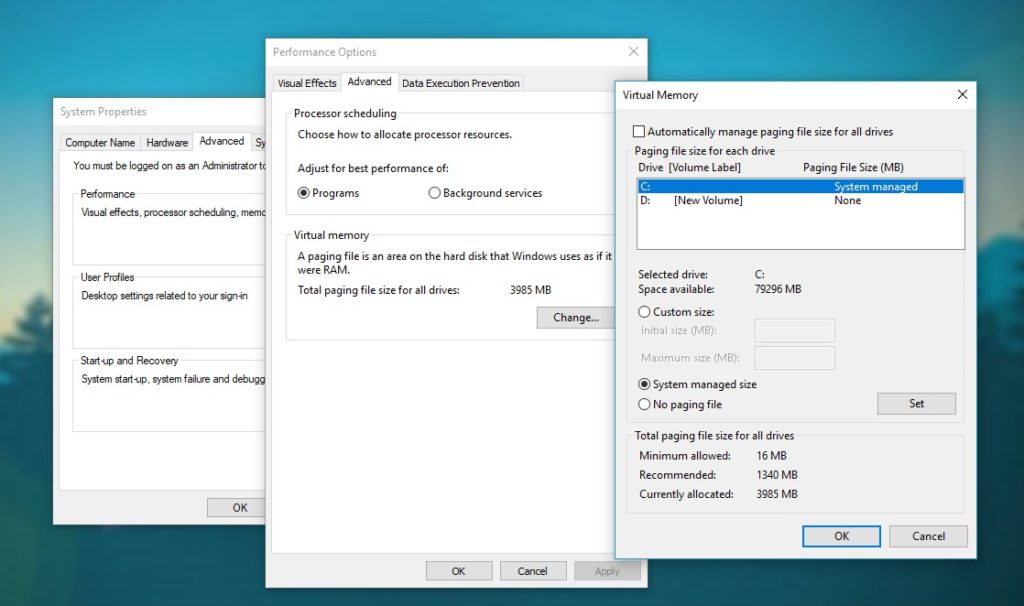 How To Set Virtual Memory Windows 10 2021 Technadvice Www vrogue co