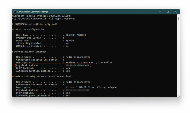 How to Find MAC Address on Windows 11 - DevsJournal