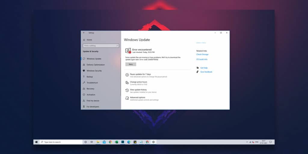 How to Fix Windows 10 Activation Error 0x803fa067 - DevsJournal