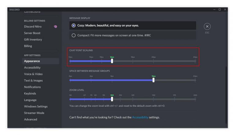How to Change Font in Discord (Appearance & Scaling) - DevsJournal