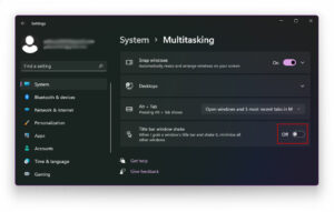 How to Enable/Disable "Title Bar Window Shake" in Windows 11 - DevsJournal