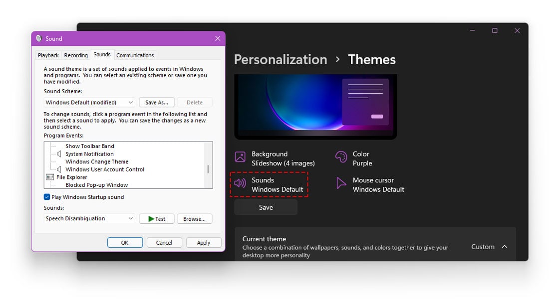 How To Create Themes in Windows 11 - DevsJournal
