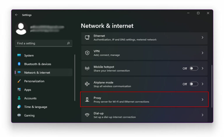 How to Setup a Proxy in Windows 11 - DevsJournal