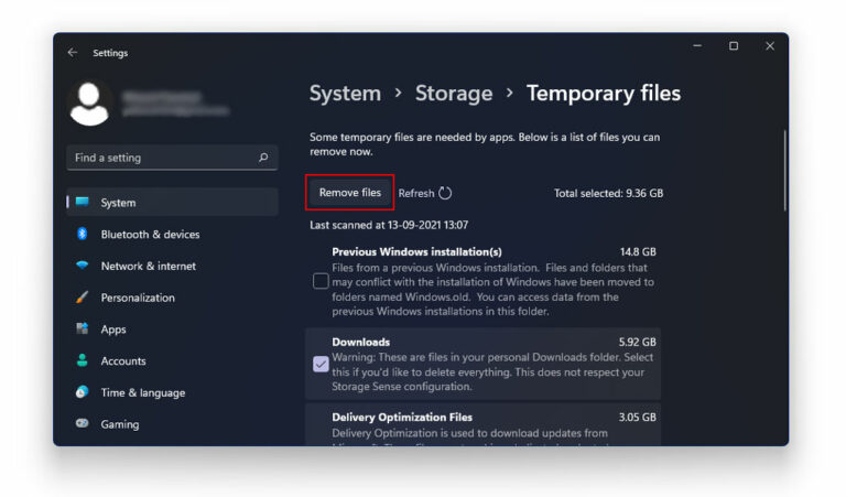 How to Delete Temporary Files in Windows 11 - DevsJournal