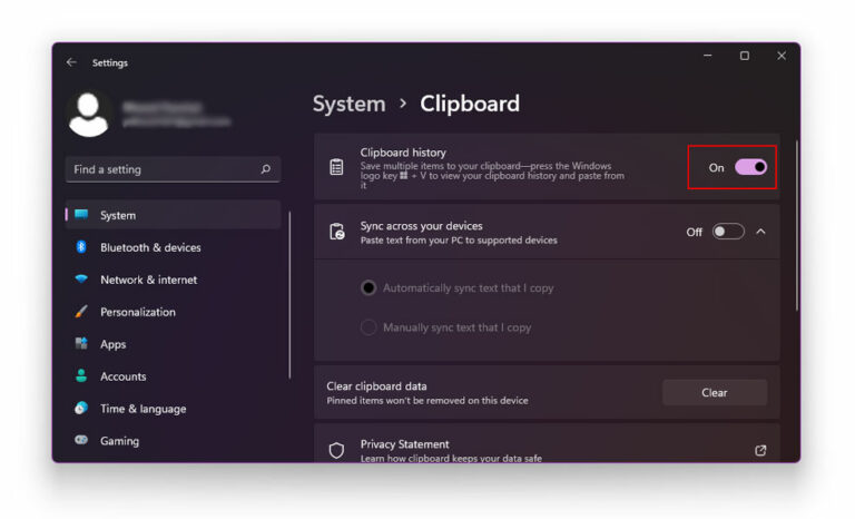 How to Enable and Check Clipboard History in Windows 11 - DevsJournal