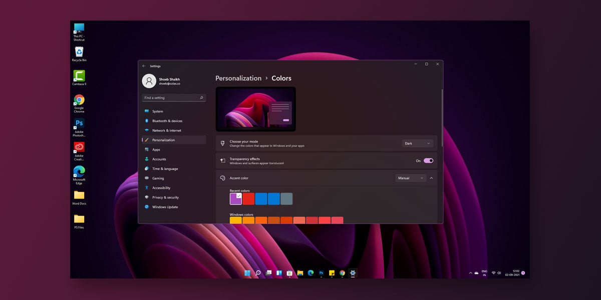 How To Make Taskbar Transparent In Windows 11 DevsJournal