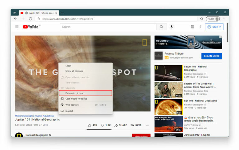 How to Use Picture in Picture (PiP) in Windows 11 - DevsJournal