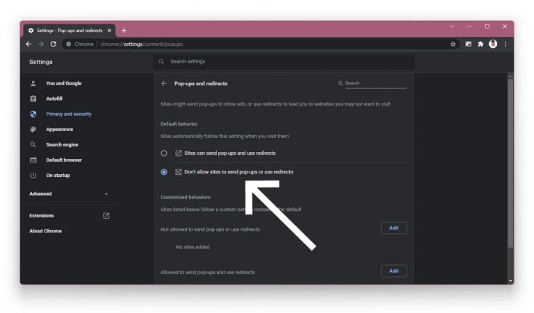 How to Stop Pop-ups on Windows 11 - DevsJournal