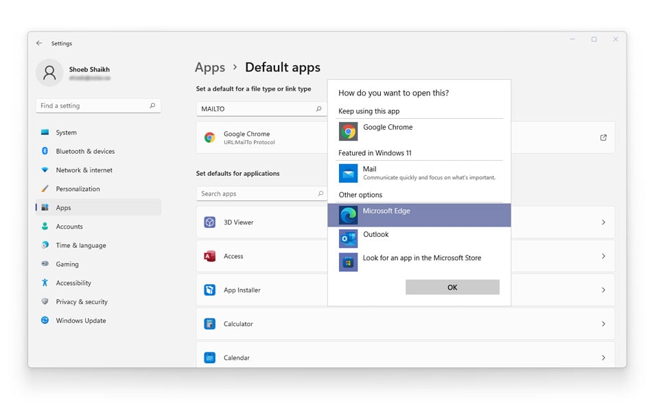How To Set Gmail As Default Email In Windows 11 DevsJournal