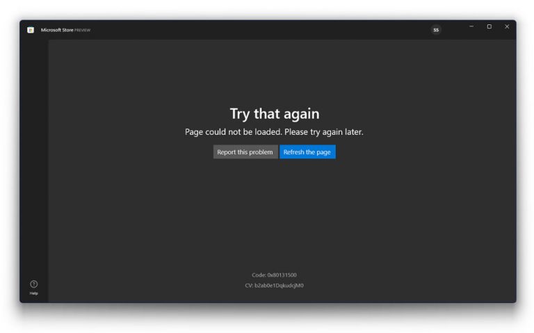 Fix: Microsoft Store Error Code 0x80131500 in Windows 11