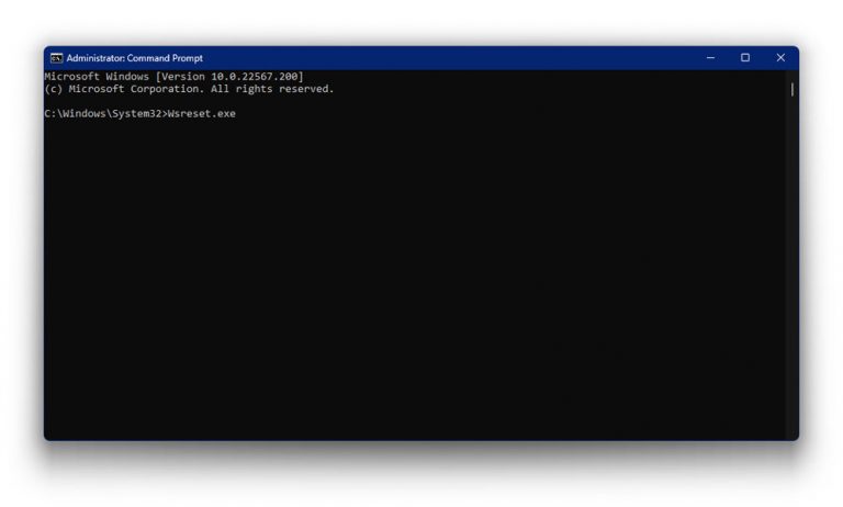Fix: Microsoft Store Error Code 0x80131500 in Windows 11